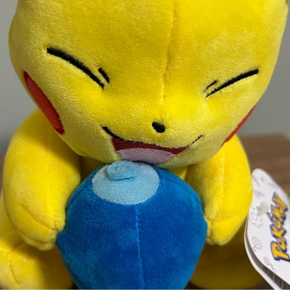 Pokemon | Toys | Pokemon Pikachu Plush With Oran Berry | Poshmark